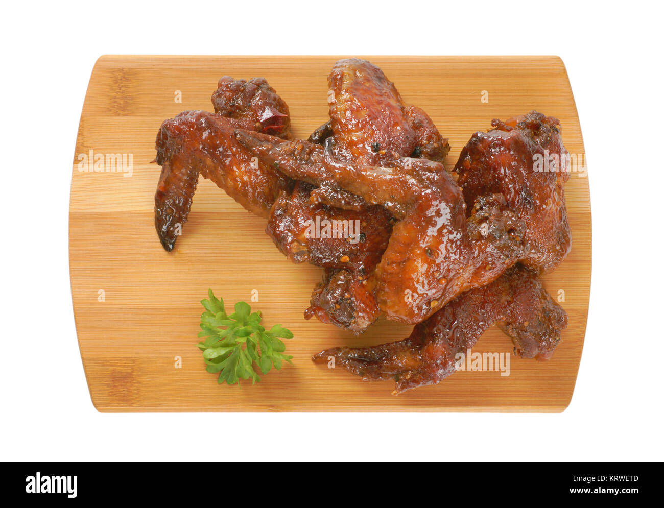 Barbecue chicken isolated Cut Out Stock Images & Pictures - Alamy