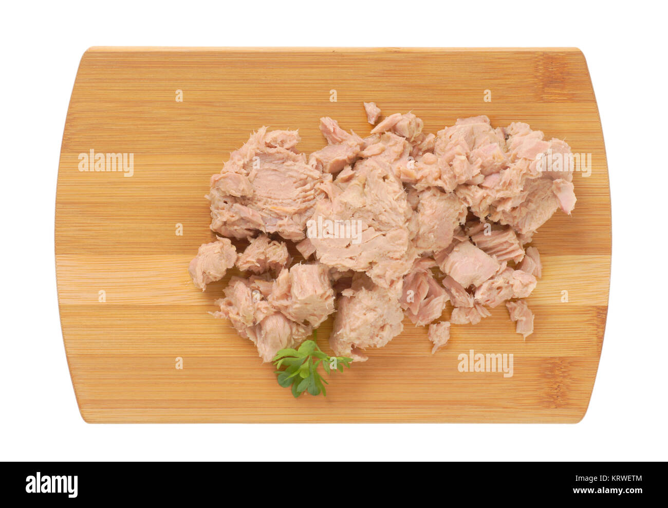 chunks of canned tuna Stock Photo - Alamy