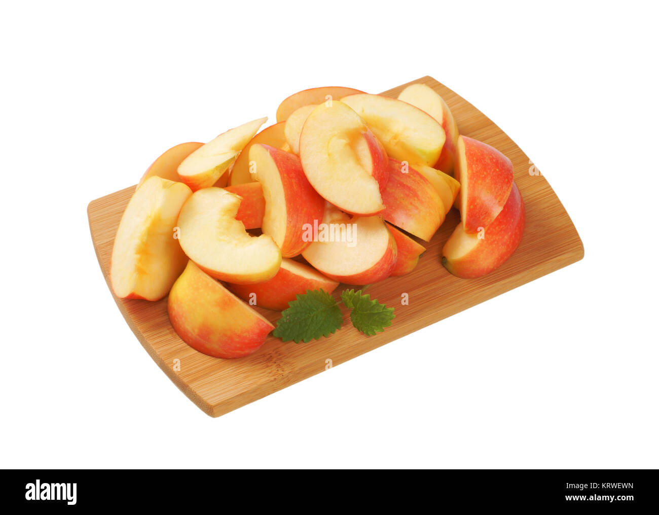 fresh sliced apple Stock Photo - Alamy