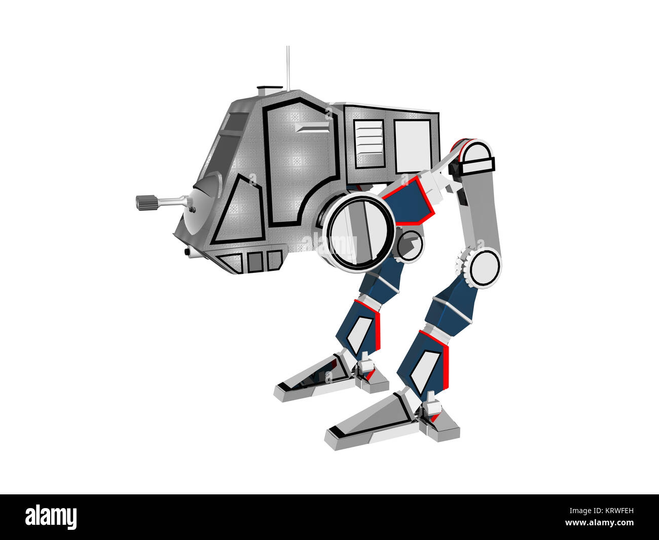 walking robot released Stock Photo - Alamy