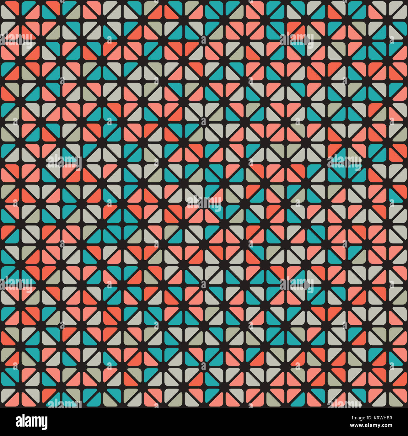 Seamless pattern of colored triangle Stock Photo - Alamy