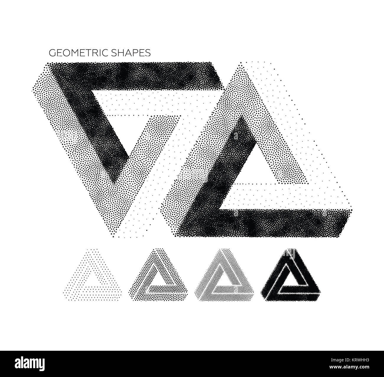 3d math shapes vector Cut Out Stock Images & Pictures - Alamy