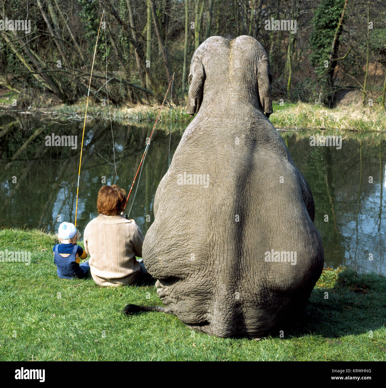 Vintage funny fishing hi-res stock photography and images - Alamy