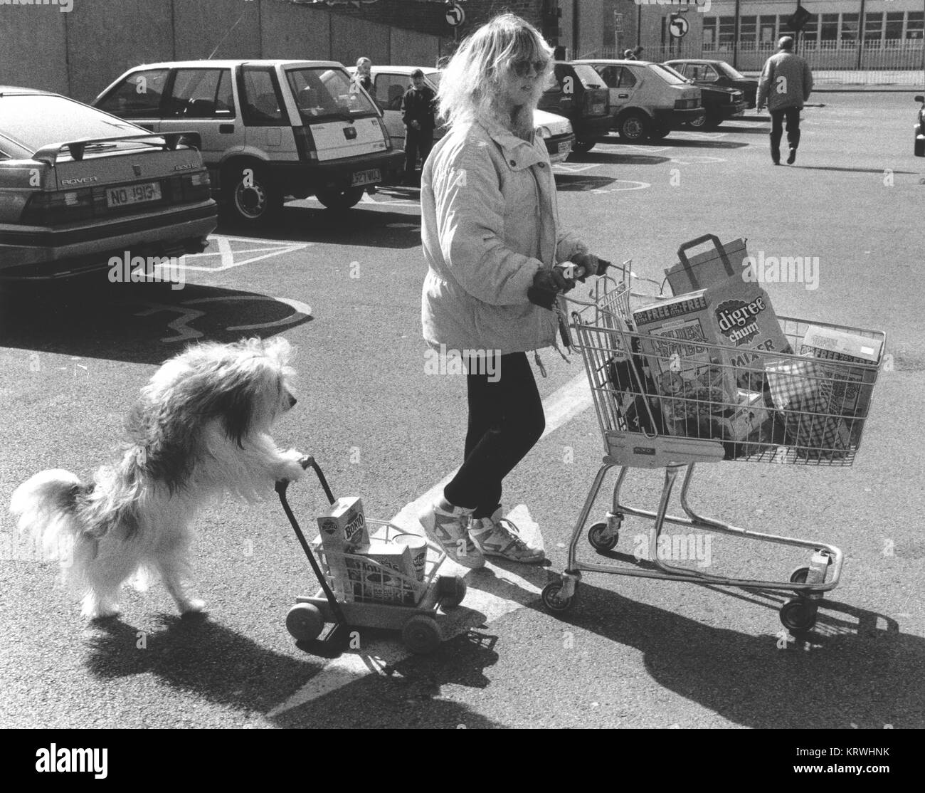 Shopping cart vintage Black and White Stock Photos & Images - Alamy