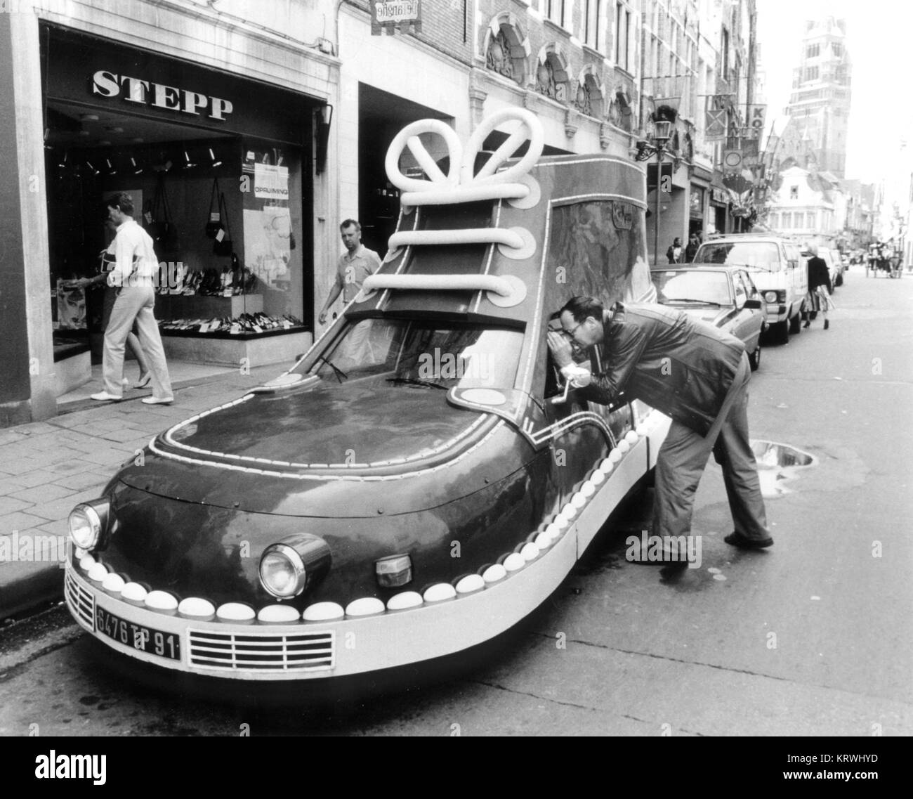 Funny shoe Black and White Stock Photos & Images - Alamy