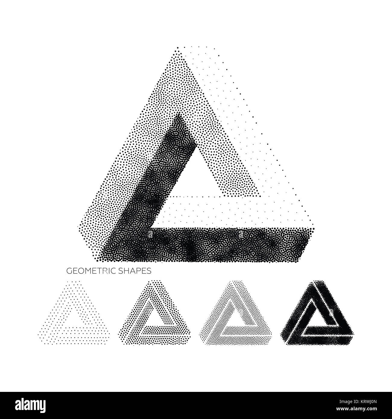 Transparent triangles Cut Out Stock Images & Pictures - Alamy