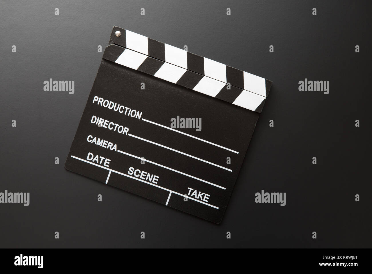 Classic movie clapperboard Stock Photo - Alamy