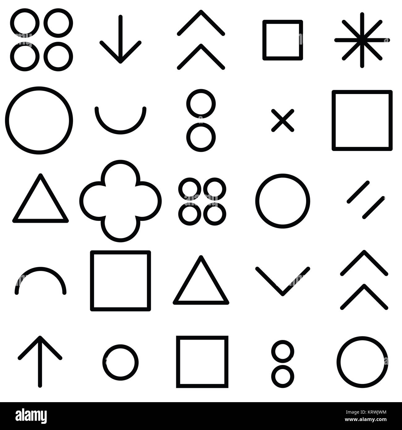 Memphis patterns background Black and White Stock Photos & Images - Alamy