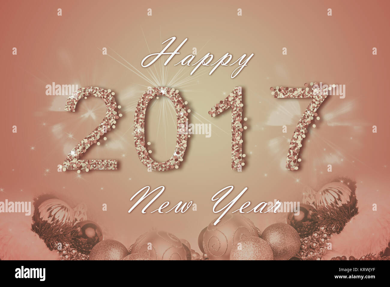 Happy New Year 2017 background Stock Photo - Alamy