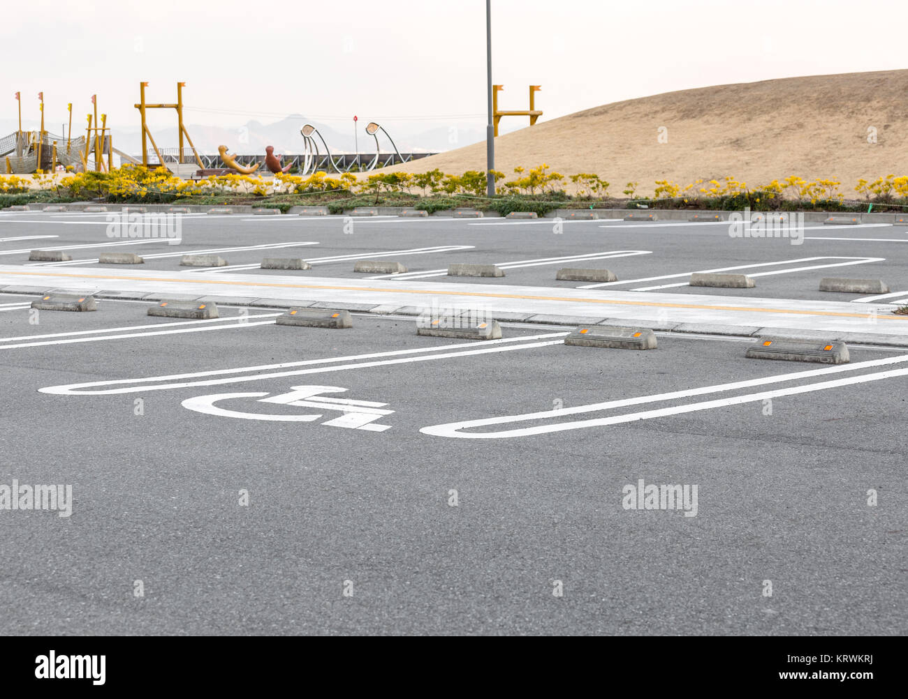 Handicapped Parking Spaces Stock Photo - Alamy