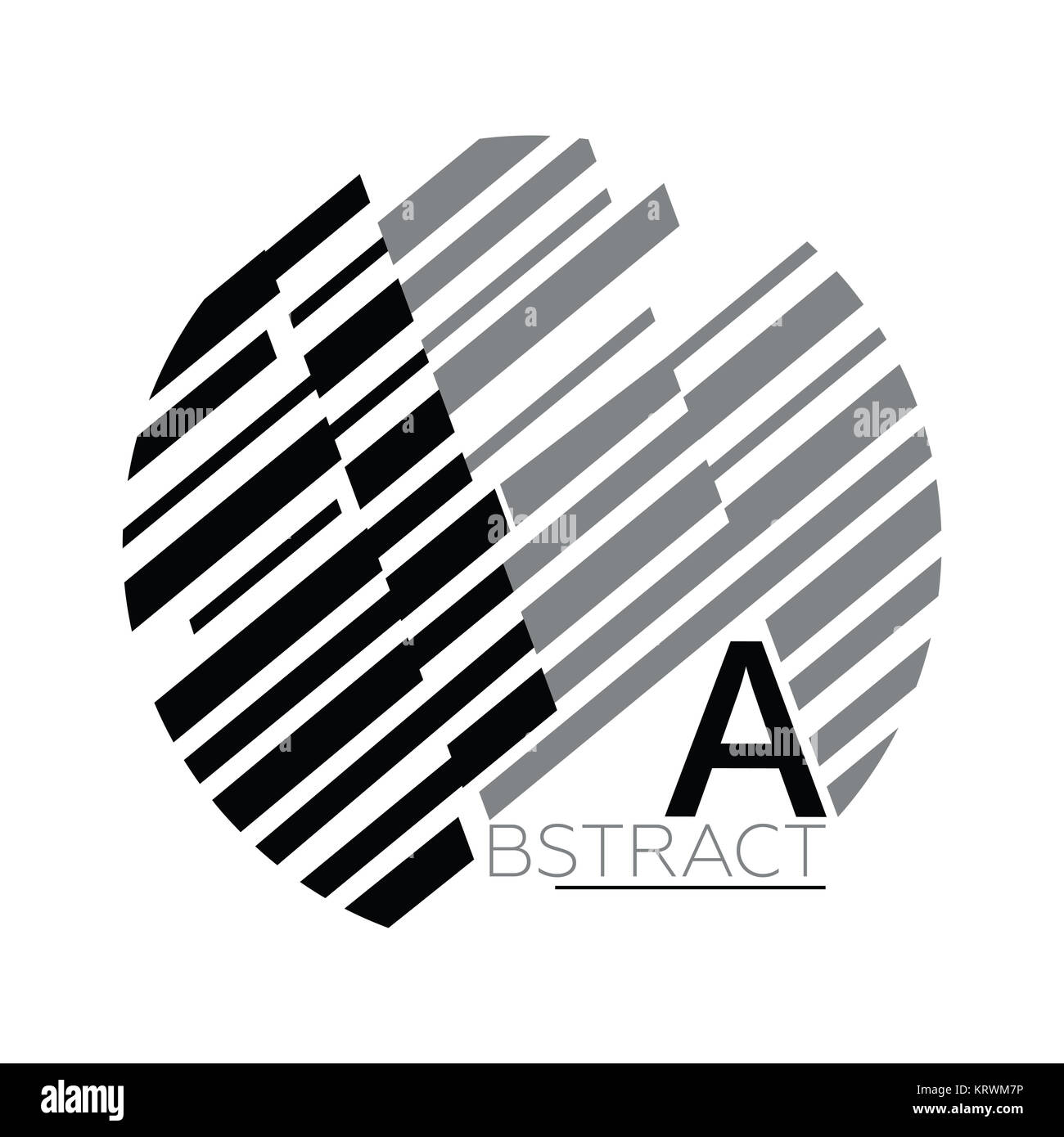 Modern art composition simple Cut Out Stock Images & Pictures - Alamy