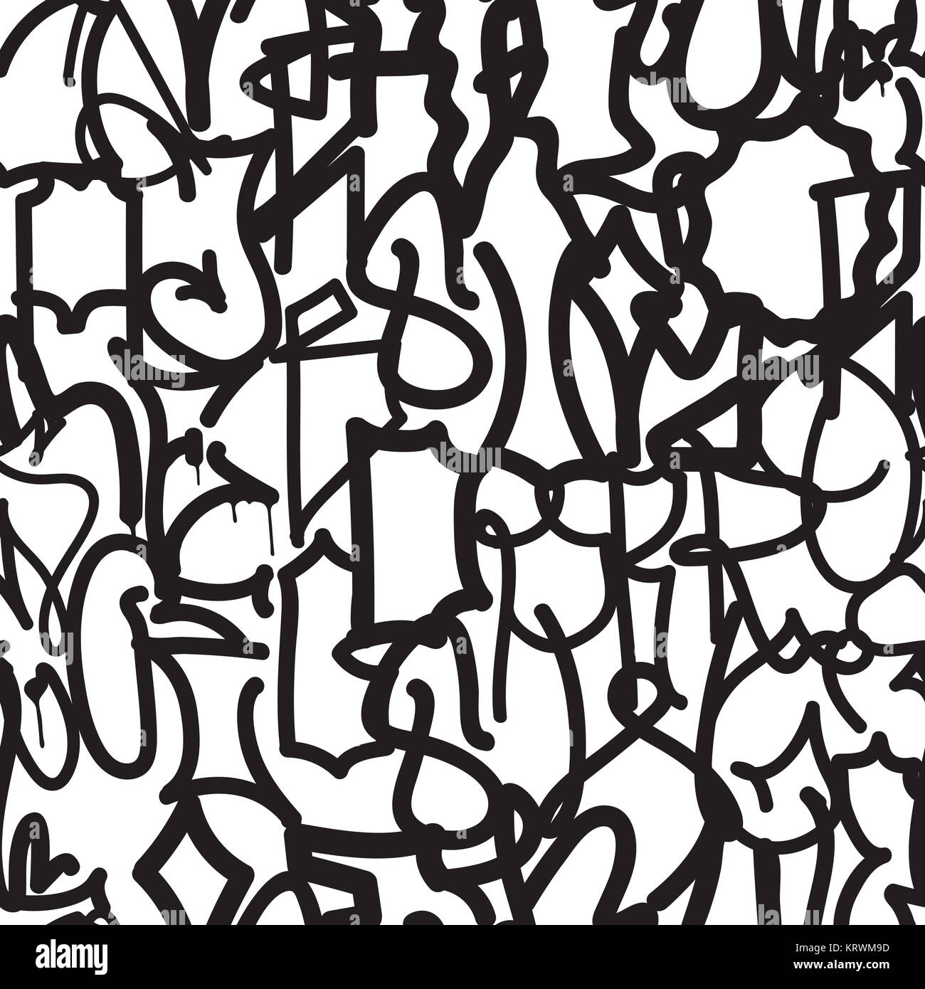 Fashion graffiti hand drawing texture Stock Photo - Alamy