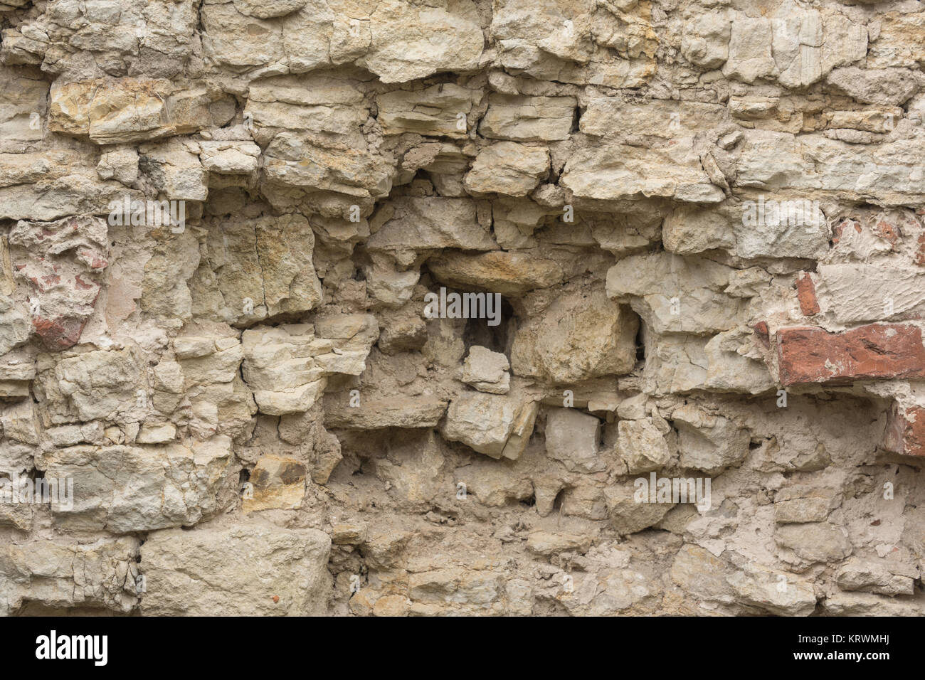 limestone wall detail Stock Photo - Alamy