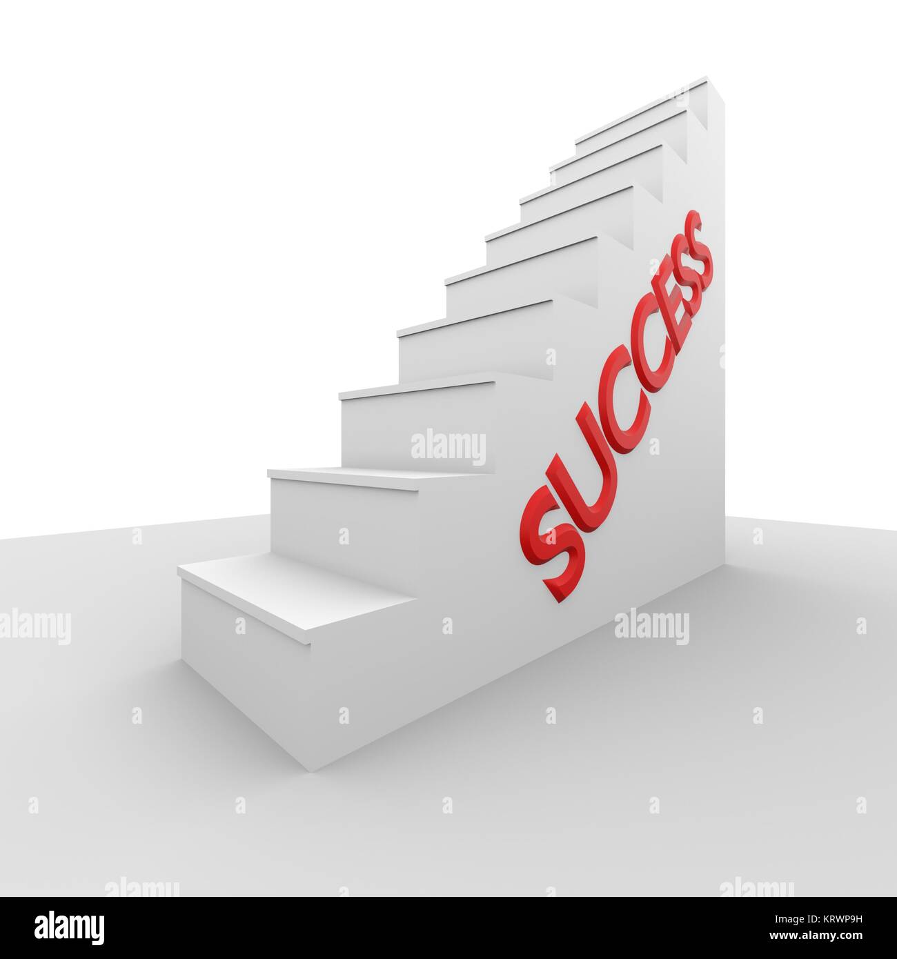 Steps to success Stock Photo - Alamy