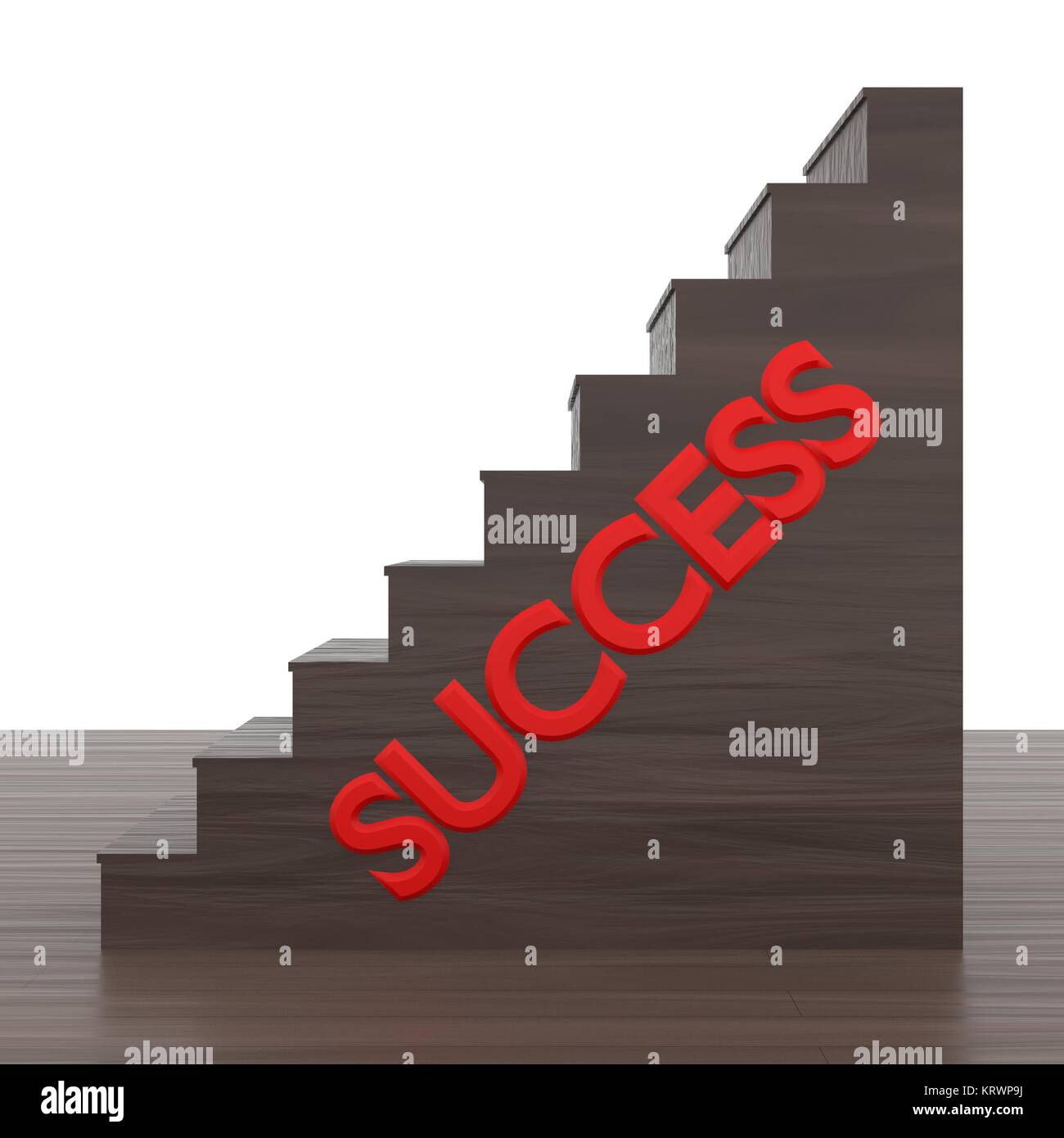 Steps to success Stock Photo - Alamy