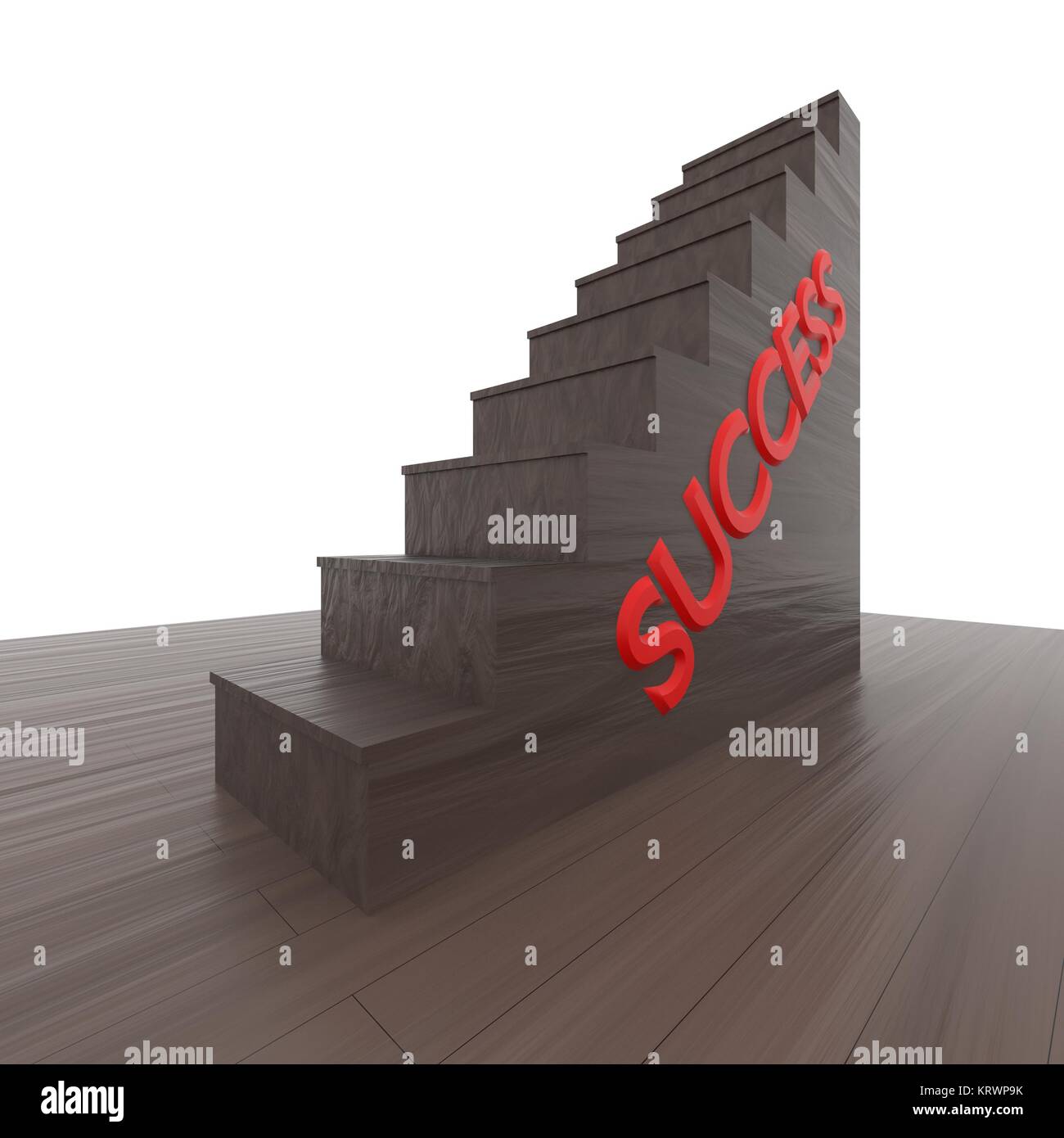 Steps to success Stock Photo - Alamy