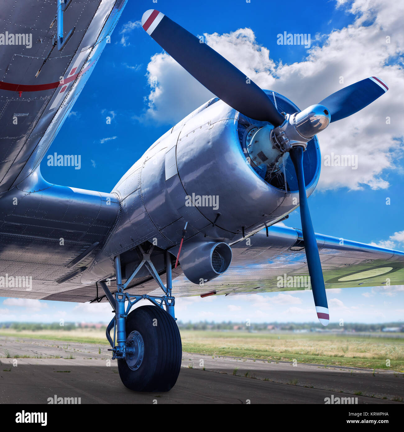 propeller of an aircraft Stock Photo - Alamy