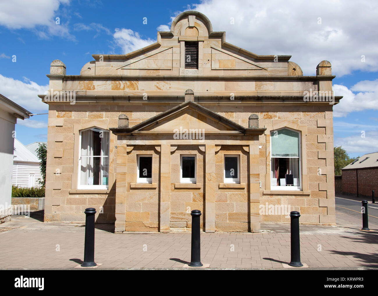 Tasmanian Old Buildings Stock Photo - Alamy