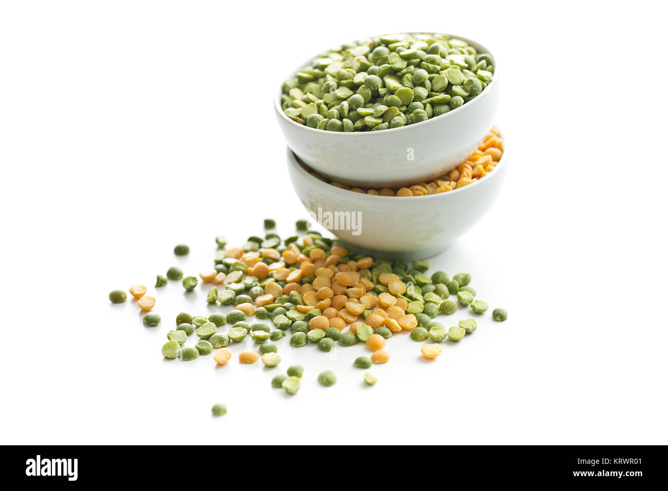 Green yellow pea in Cut Out Stock Images & Pictures - Alamy