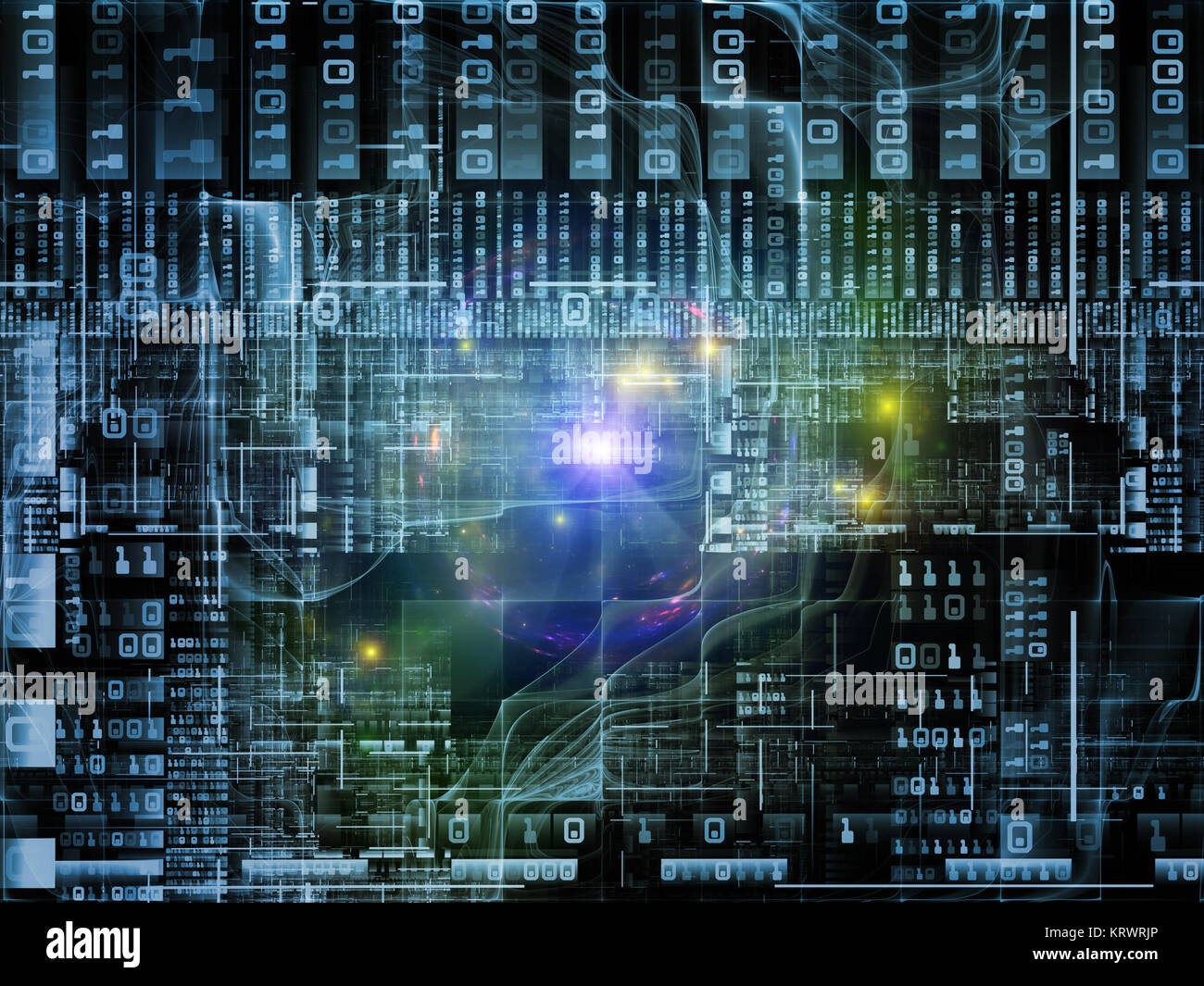 Computing Technology Links Stock Photo - Alamy