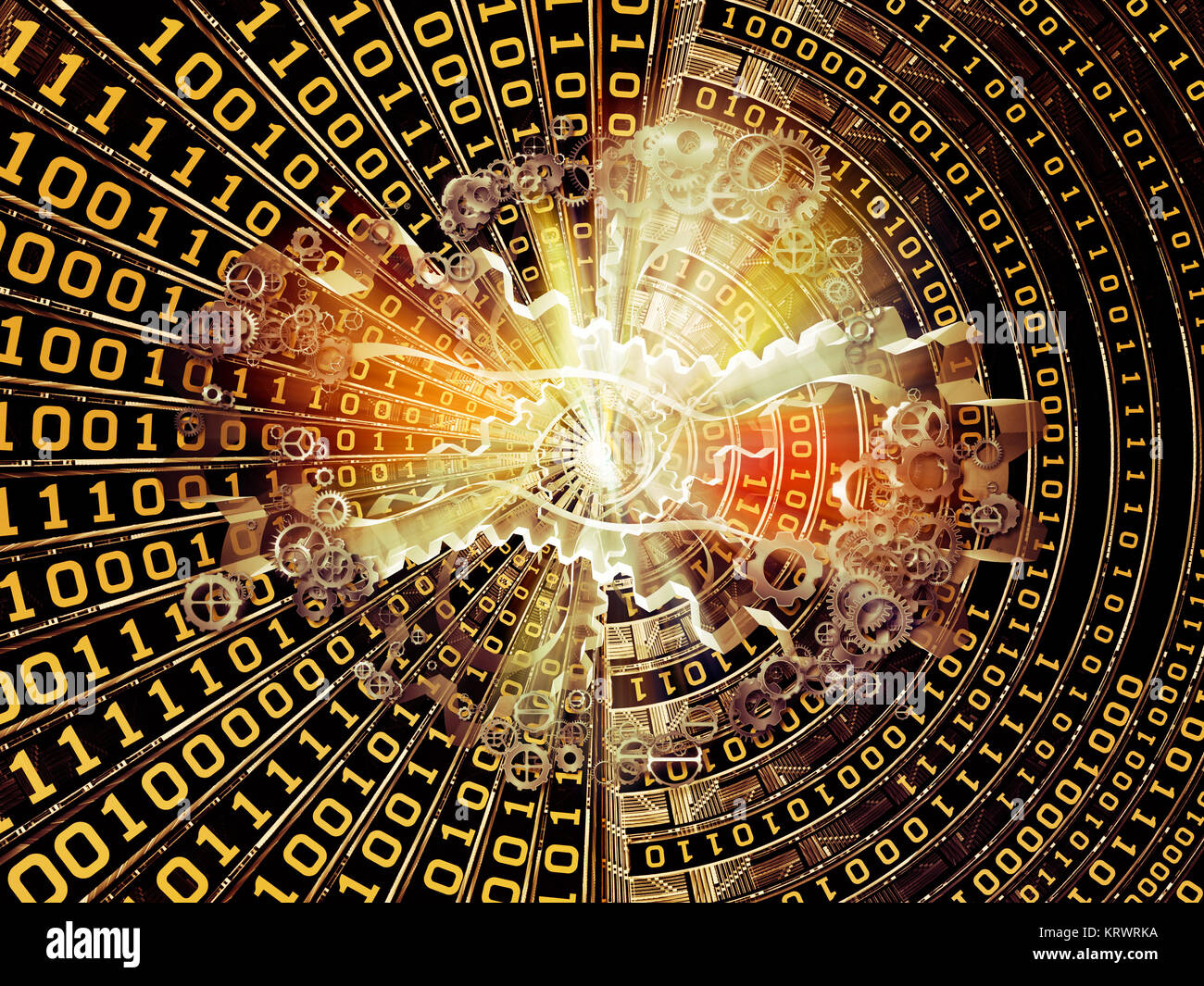 Secrets of World of Numbers Stock Photo - Alamy