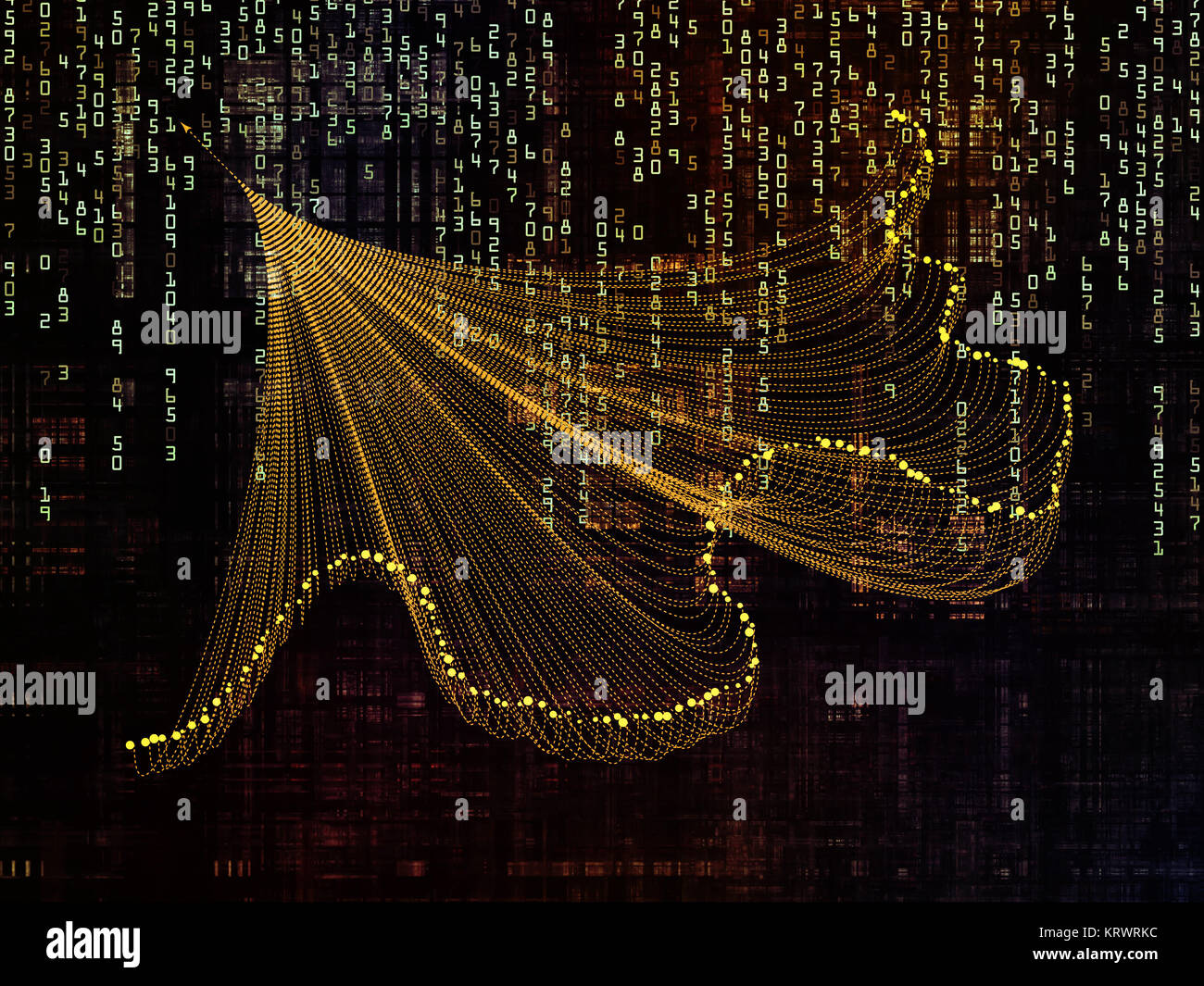 Illusions of Technology Links Stock Photo - Alamy