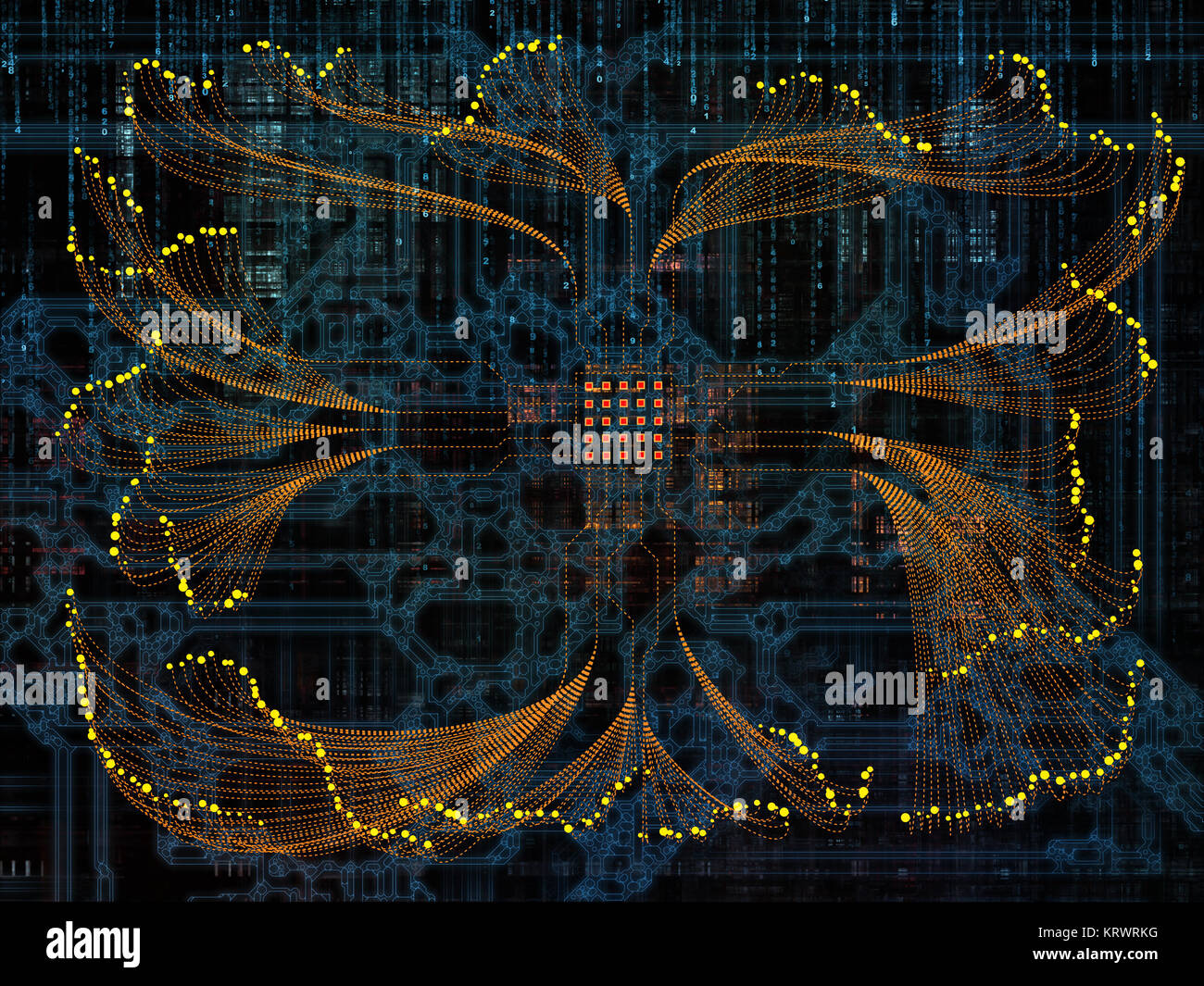 In Search of Technology Links Stock Photo - Alamy