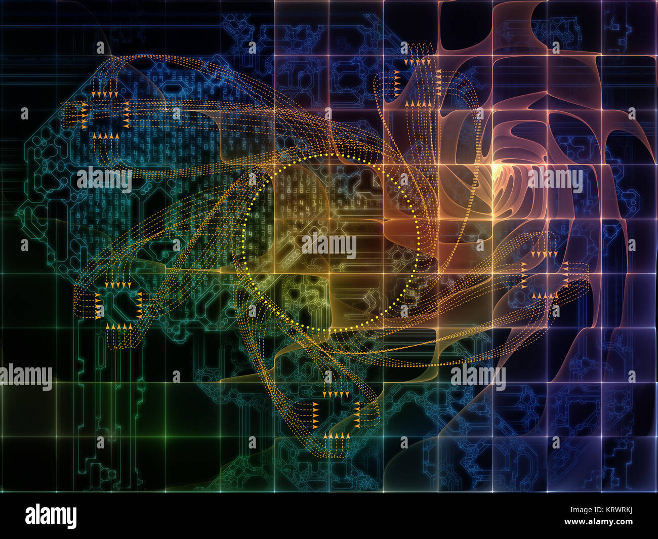 In Search of Technology Links Stock Photo - Alamy
