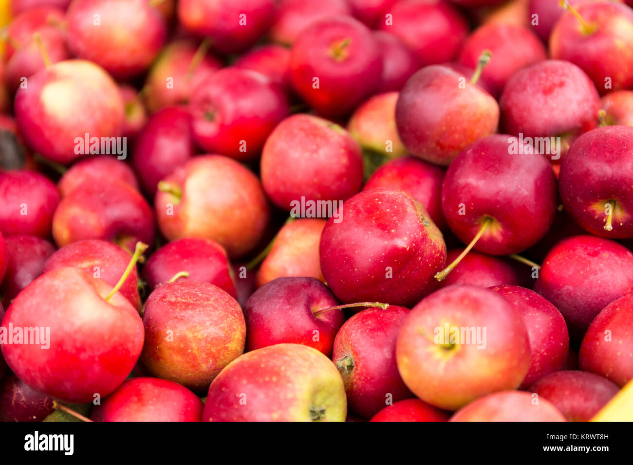 Stack of apple Stock Photo - Alamy