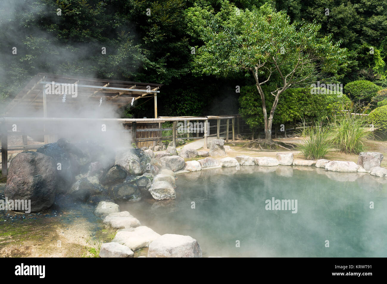Sea Hell in Beppu Stock Photo - Alamy