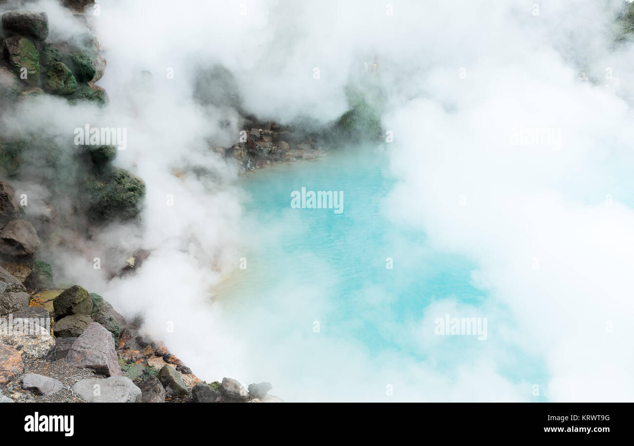 Sea Hell in Beppu of Japan Stock Photo - Alamy