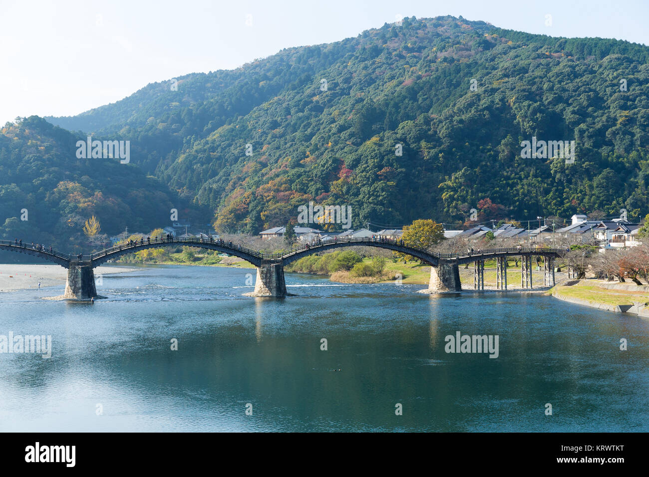 Kintai Bridge in japan Stock Photo - Alamy