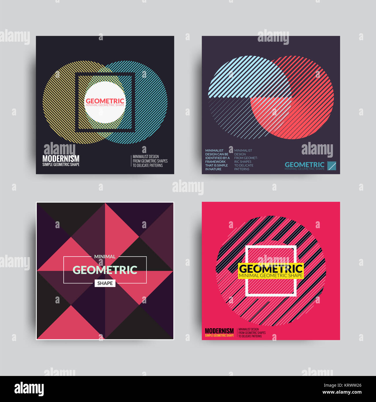 Abstract Posters Art Graphic Backgrounds Stock Photo - Alamy