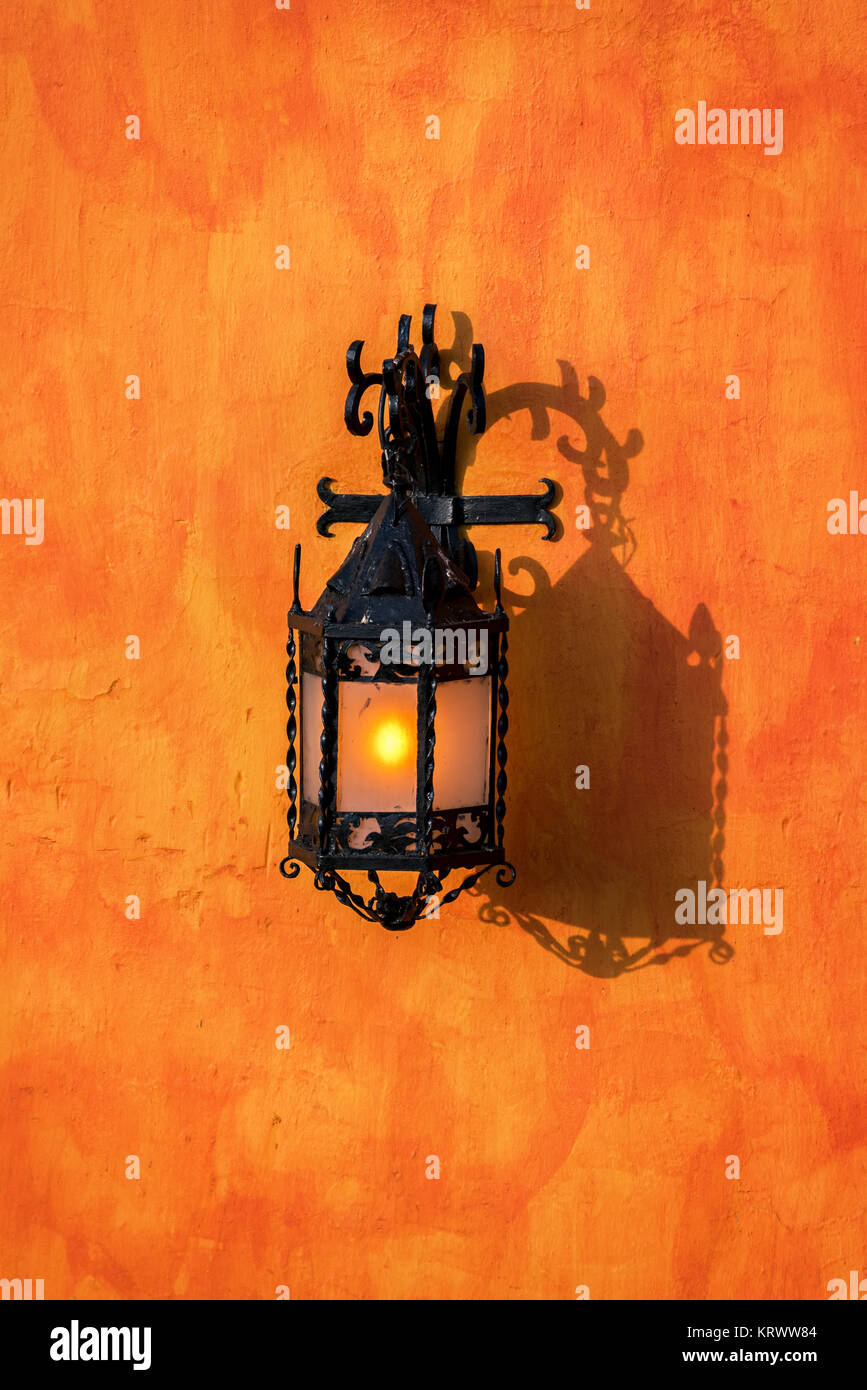 Street Light in Cartagena Stock Photo - Alamy
