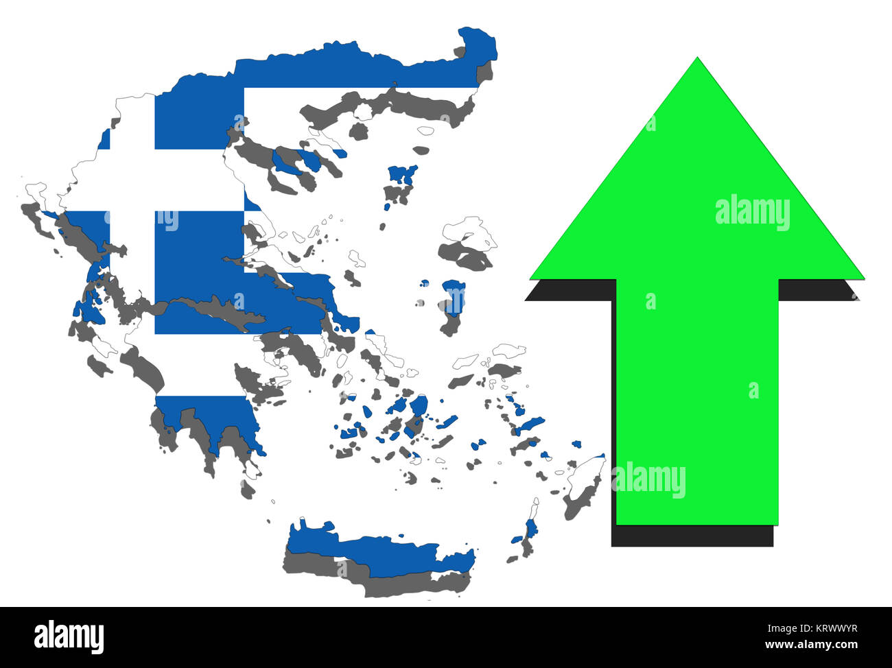 Greece stock market chart background hi-res stock photography and ...