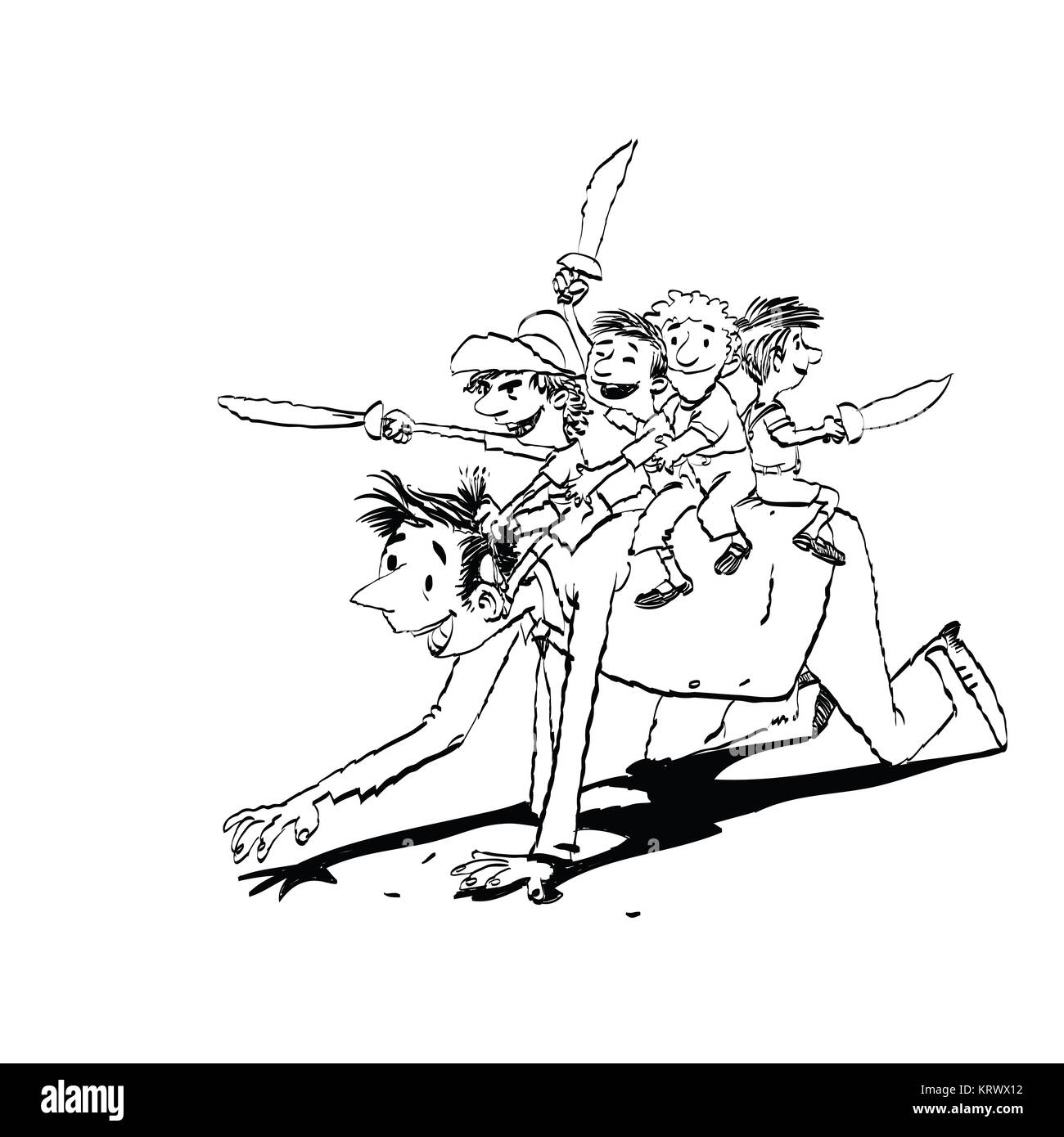 Man boy in vintage Cut Out Stock Images & Pictures - Alamy