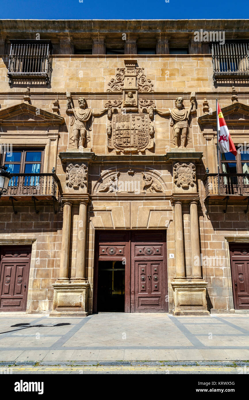 Palace Condes de Gomara in Soria, Spain Stock Photo - Alamy