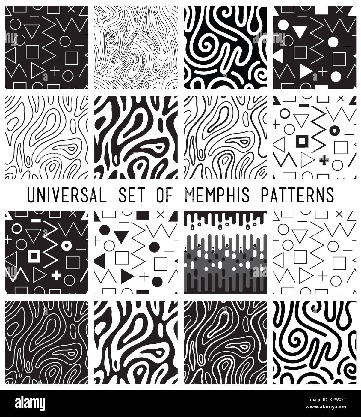 Universal vector lineal geometric seamless pattern Stock Photo - Alamy