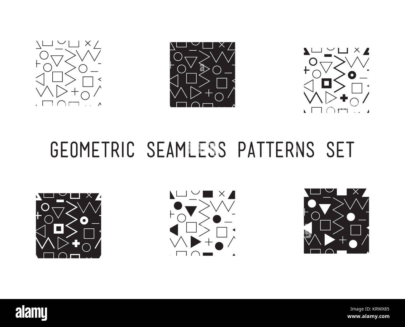 Universal vector lineal geometric seamless pattern Stock Photo - Alamy