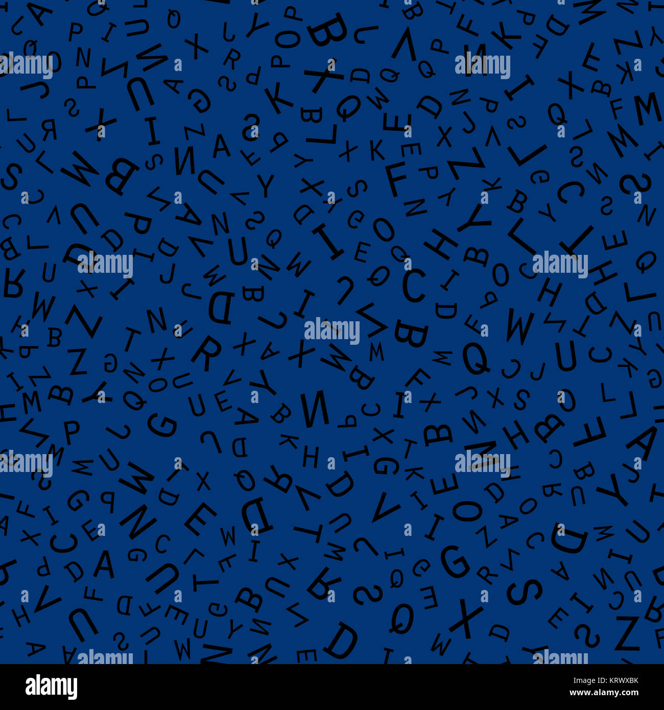 Seamless pattern English alphabet Stock Photo - Alamy