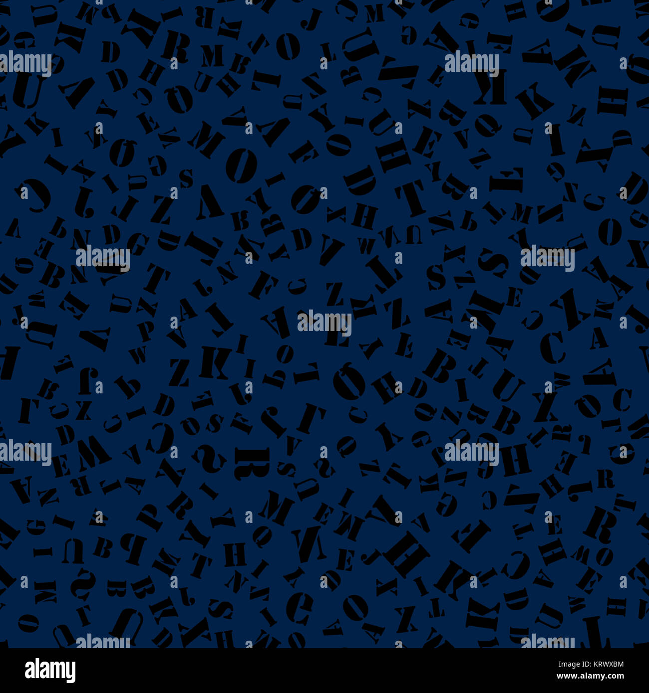 Seamless pattern English alphabet Stock Photo - Alamy