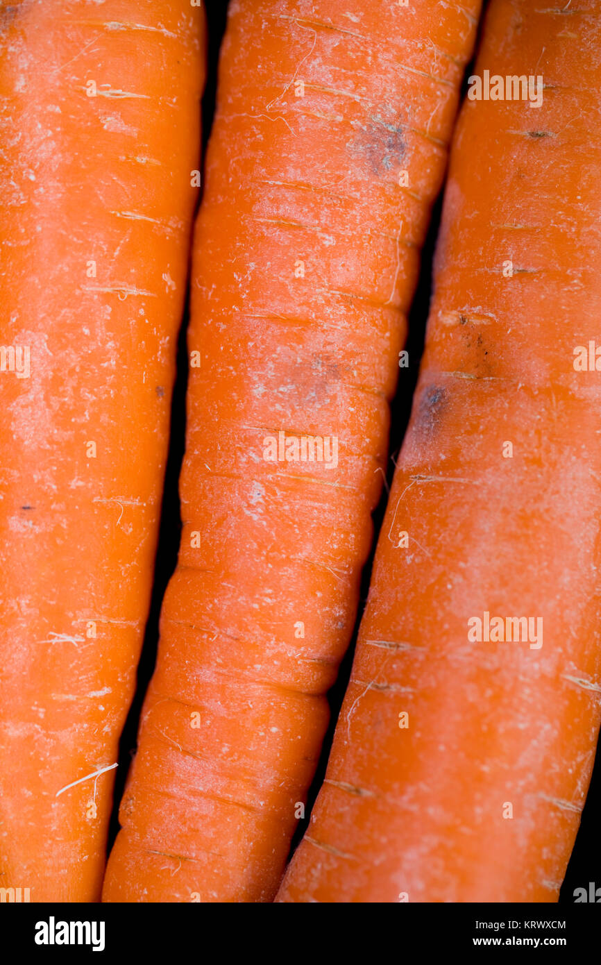 Organic Carrots in close up Stock Photo - Alamy