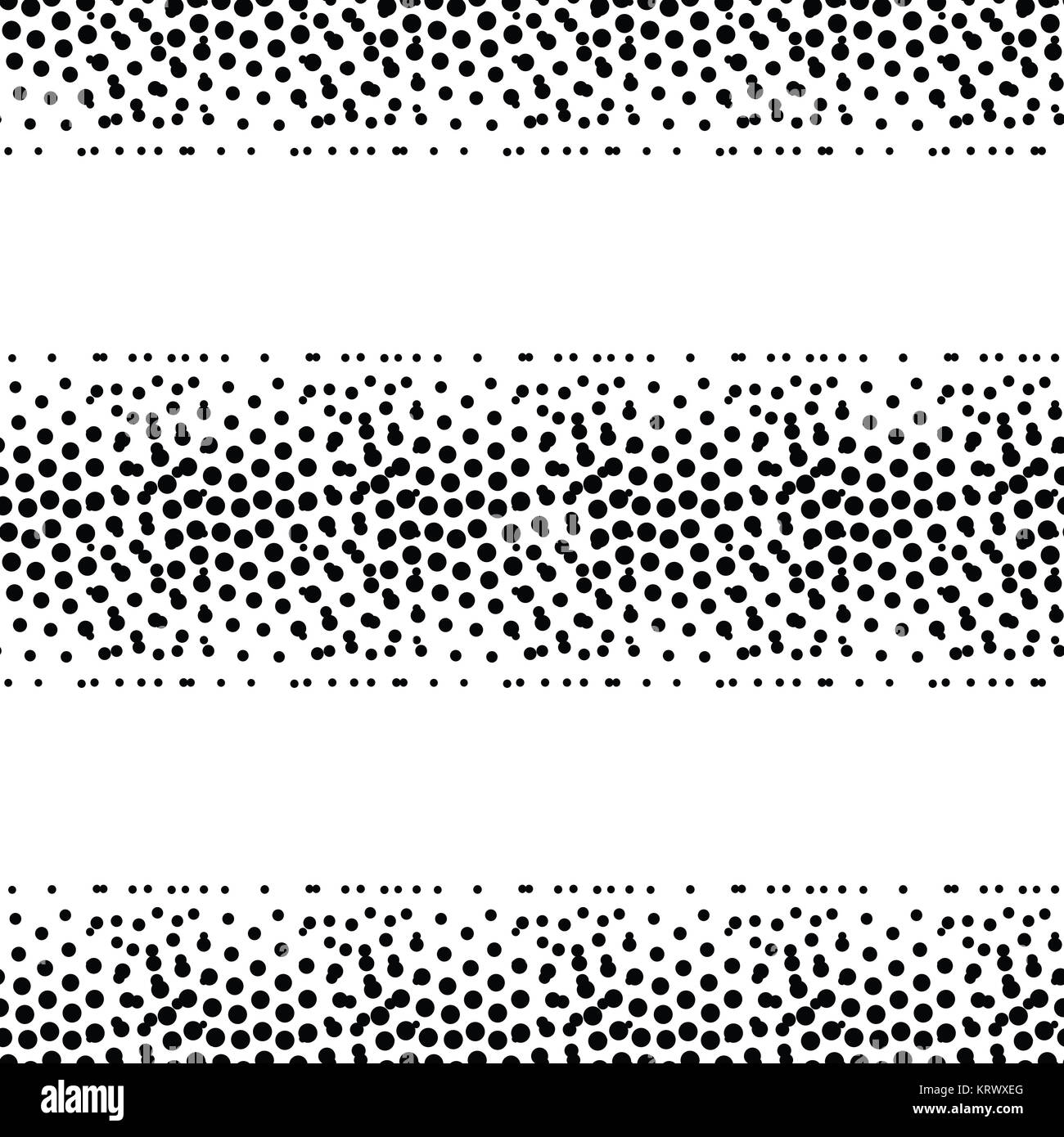 Vector geometric seamless pattern. Repeating abstract dots Stock Photo ...