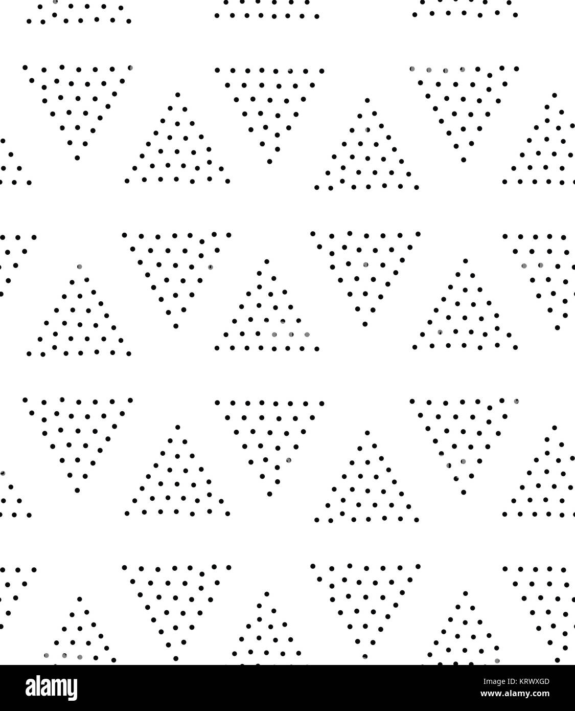 Vector geometric seamless pattern. Repeating abstract dots Stock Photo ...