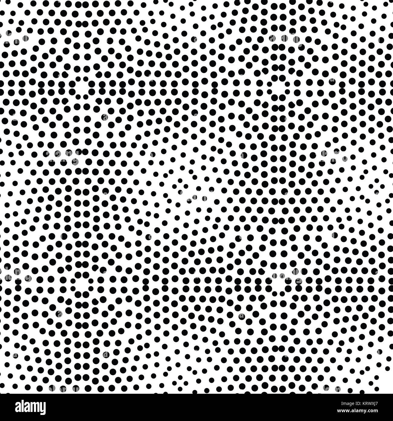 Vector geometric seamless pattern. Repeating abstract dots Stock Photo ...