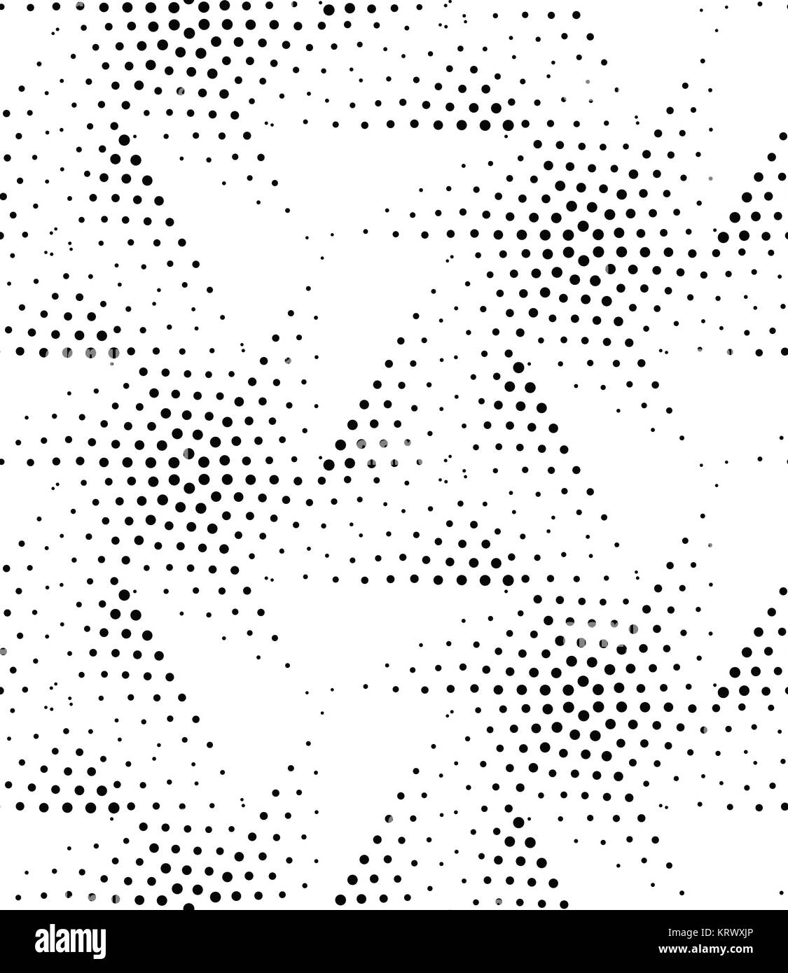 Vector geometric seamless pattern. Repeating abstract dots Stock Photo ...