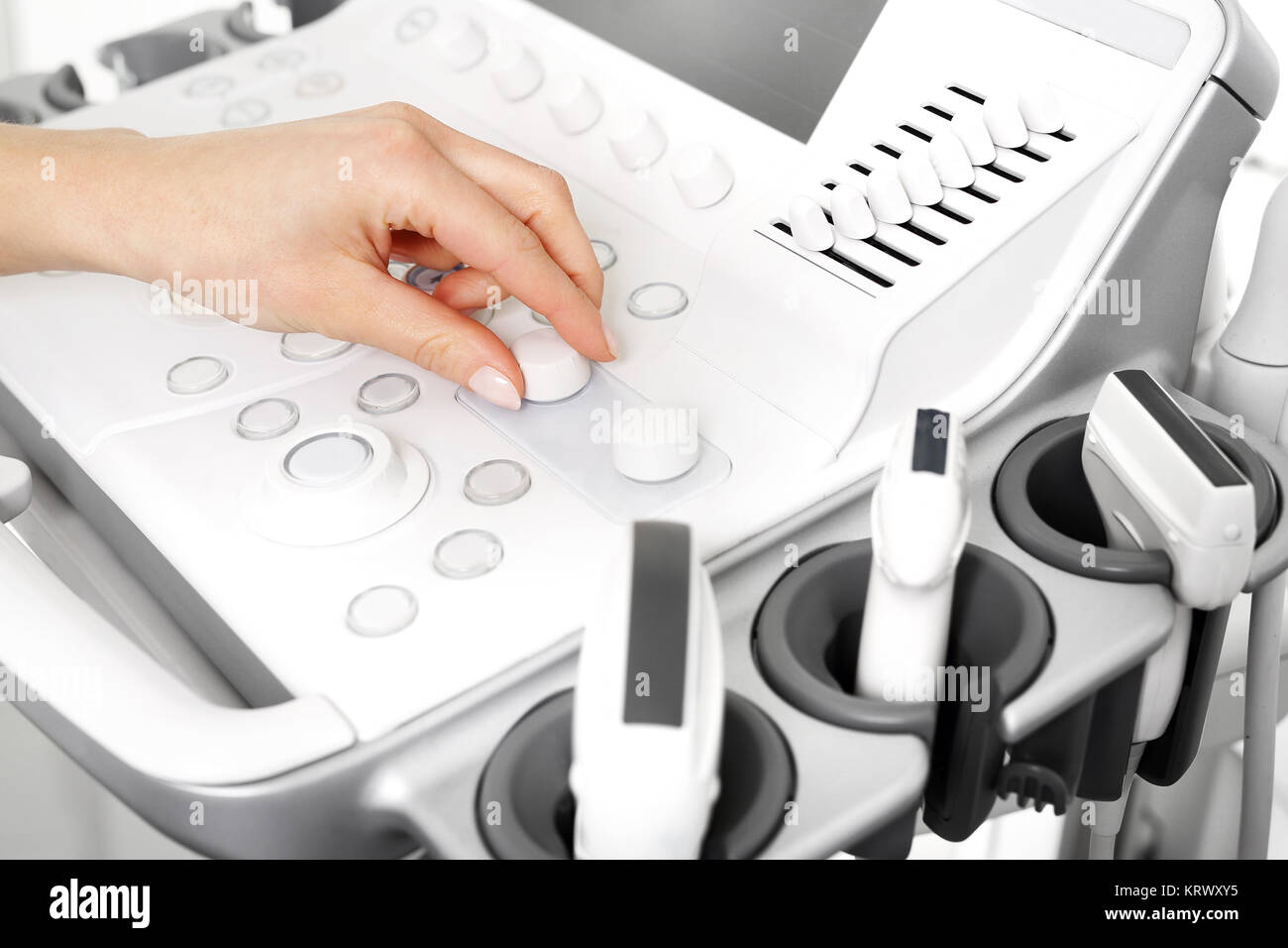 ultrasonograph,device for performing ultrasound examinations Stock ...