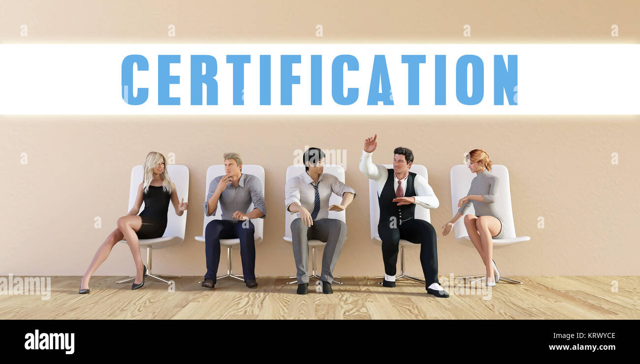 Certification of personnel hi-res stock photography and images - Alamy