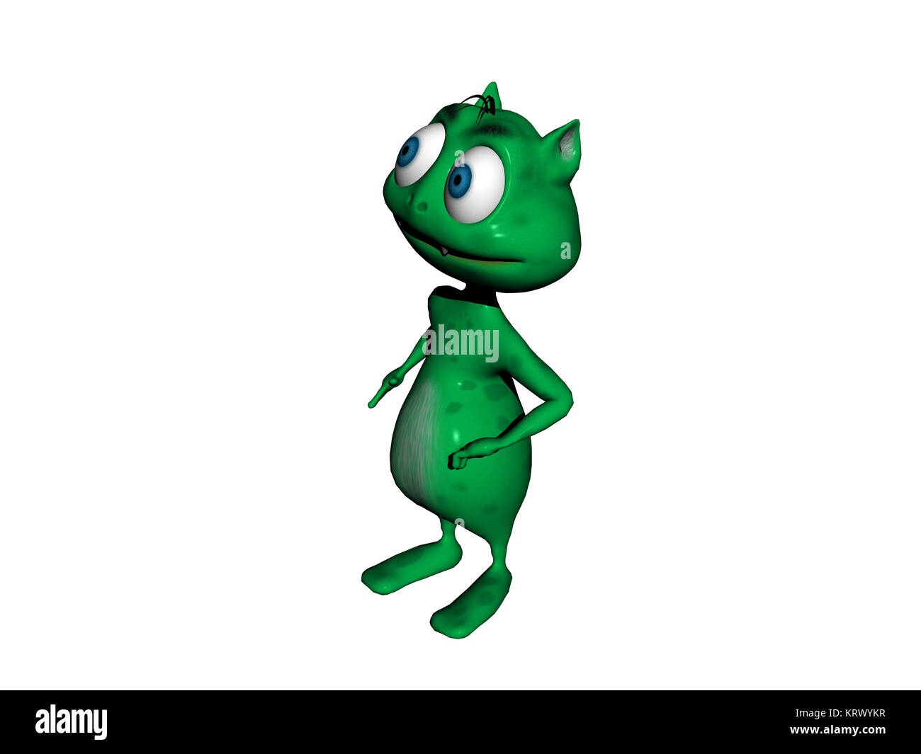 cartoon alien free Stock Photo - Alamy