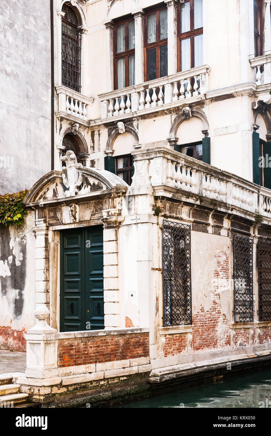 old palace in Venice city Stock Photo - Alamy